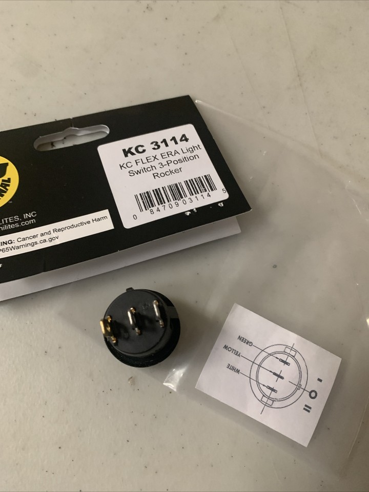 KC Hilites KC Flex ERA Light Switch 3 Position Rear Light Switch | eBay