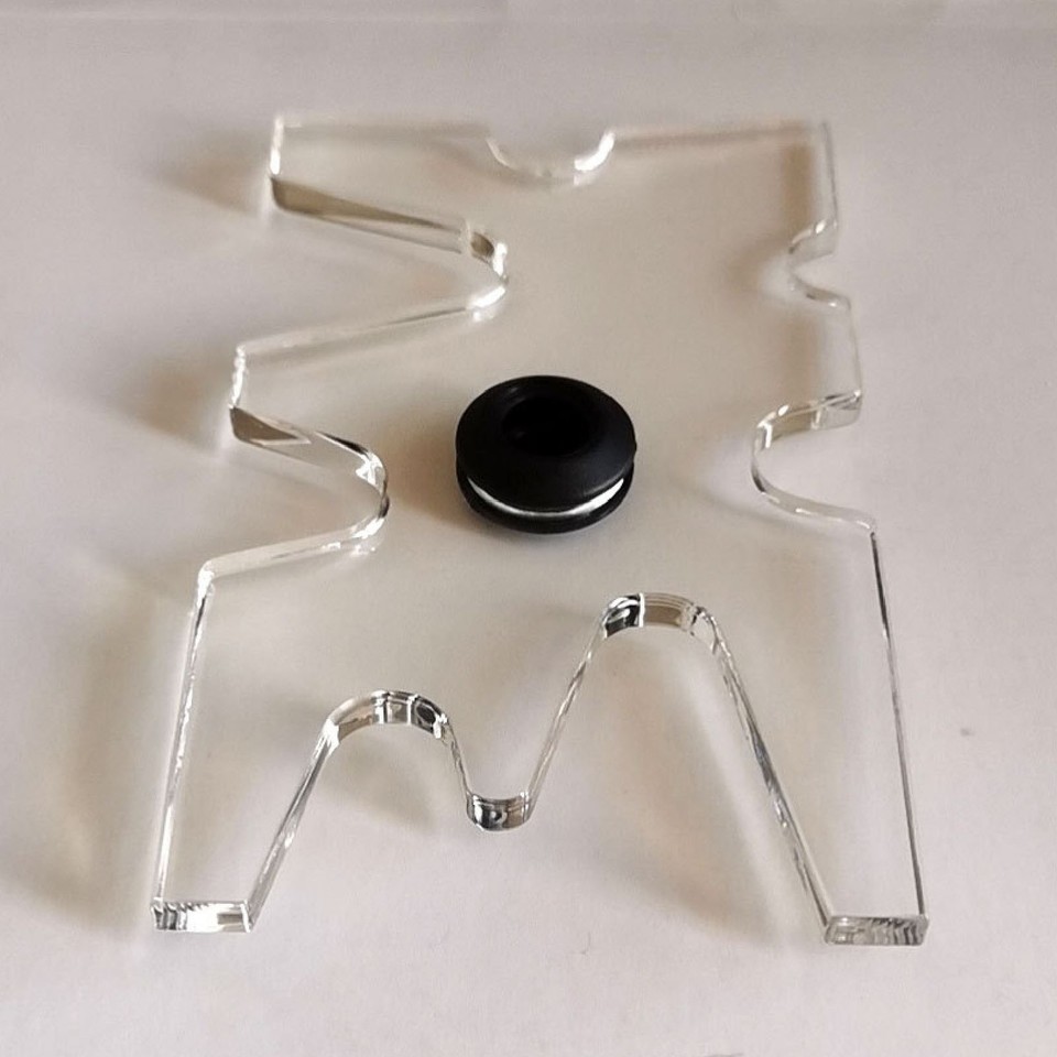 Billiard Bridge Head Clear Acrylic Snooker Pool Cue Moosehead Head ...