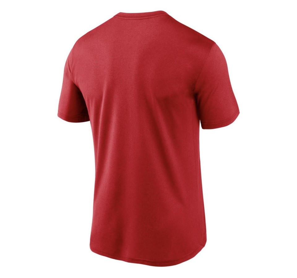 NIKE ST. LOUIS CARDINALS TEE RED DRI-FIT WE RUN THIS SHORT SLEEVE T ...