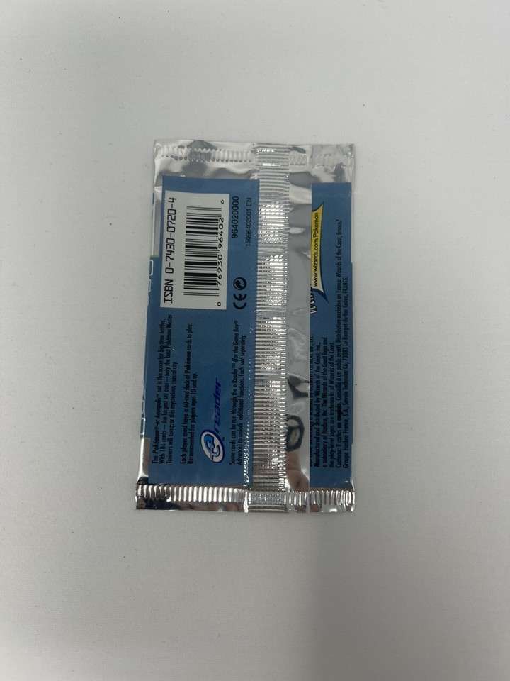 EMPTY Pokemon Aquapolis Booster Pack Entei Art - NO CARDS For Display ...