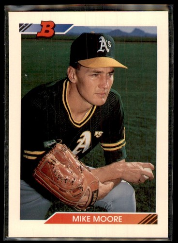 1992 BOWMAN MIKE MOORE OAKLAND ATHLETICS #216 | eBay