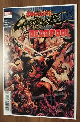 Absolute Carnage vs. Deadpool #1 Tyler Kirkham Marvel 2019 Free ...