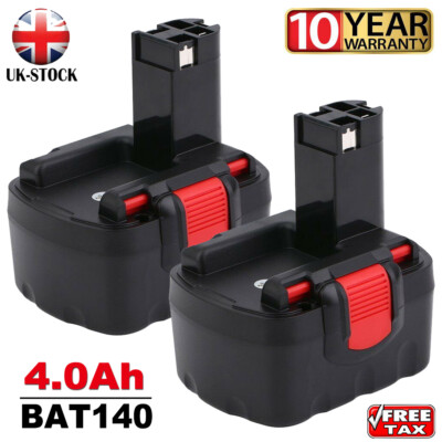 2X 4.8Ah for Bosch 14.4V BAT140 Battery BAT038 BAT040 2607335533 ...