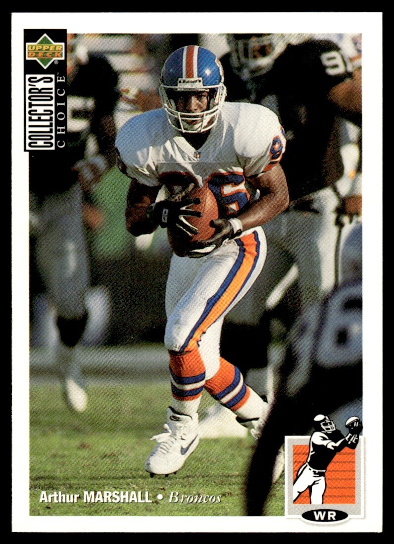 1994 Collector's Choice Arthur Marshall Denver Broncos #62 | eBay
