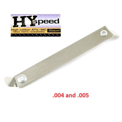 HYspeed Tappet Feeler Gauge .004 - .005 inches Yamaha Kawasaki Honda | eBay