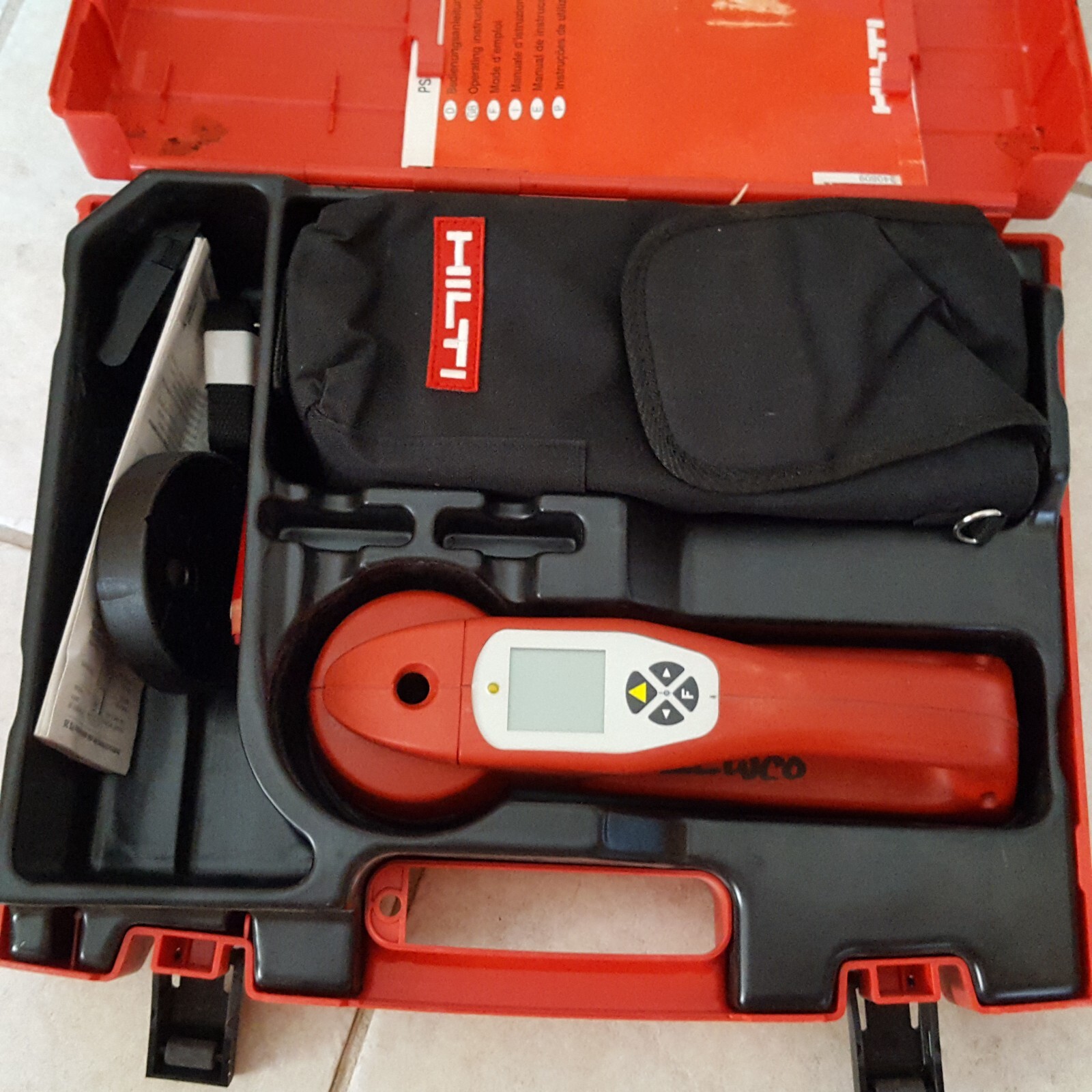 Hilti PS 20 Industrial Handheld Portable Ferrous Metal Detector for ...