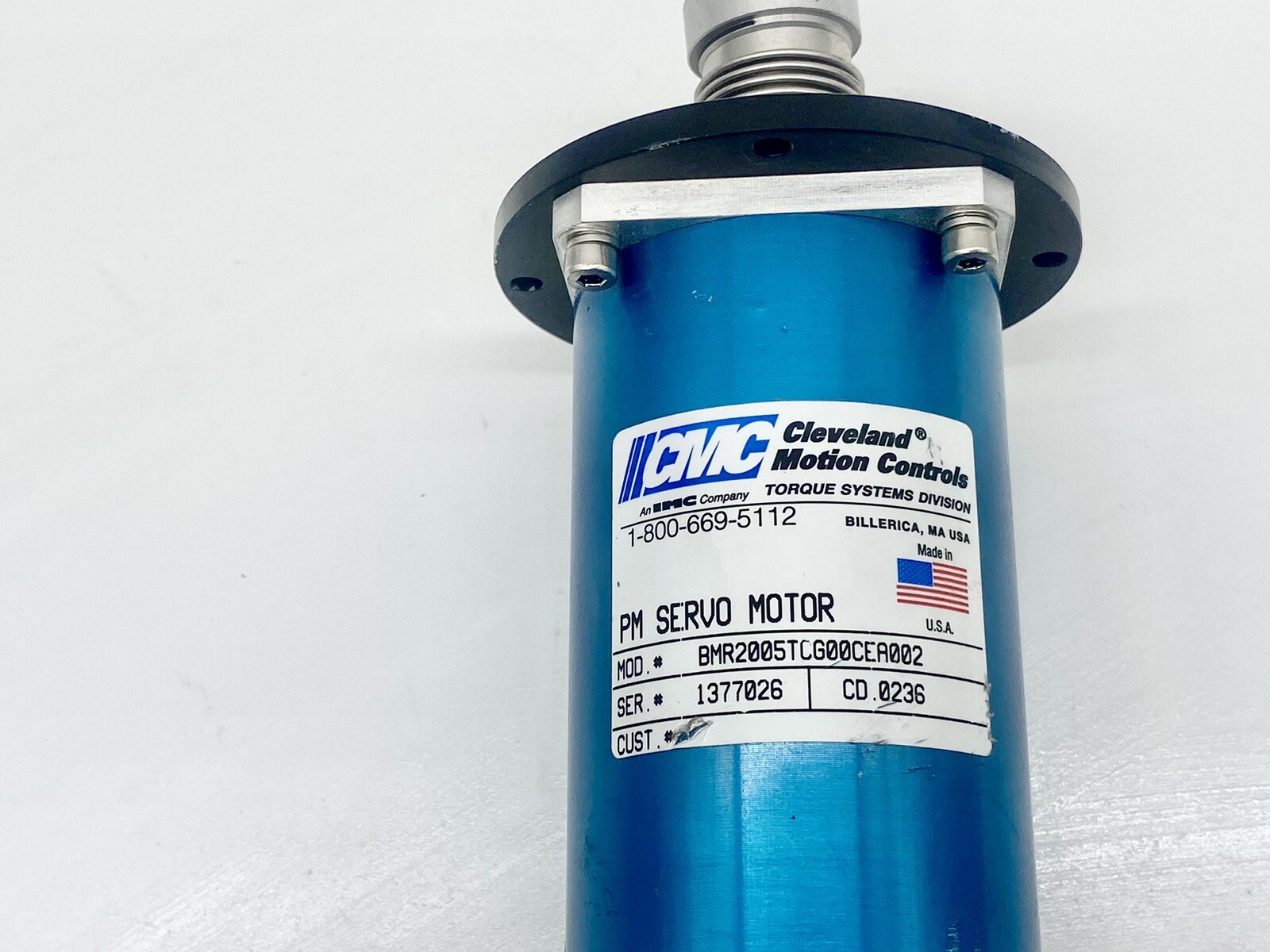 CMC PM SERVO MOTOR TORQUE SYSTEM, BMR2005TCG00CEA002 | eBay