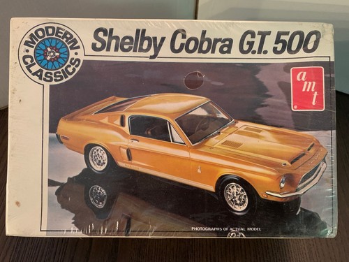 1/25 AMT Modern Classics Shelby Cobra GT 500 Plastic Model Kit Sealed ...