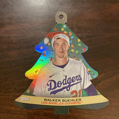 2022 WALKER BUEHLER Topps Holiday Christmas Tree Ornament #WHO-WS | eBay