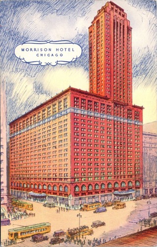 Morrison Hotel Chicago Illinois Postcard | eBay