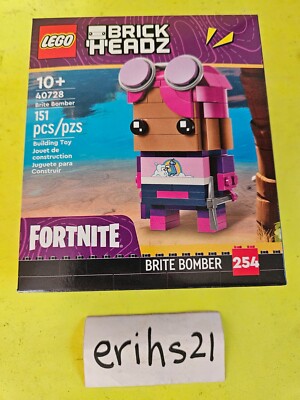 LEGO 40728 Brickheadz Fortnite Brite Bomber Brand New GWP Free Shipping ...