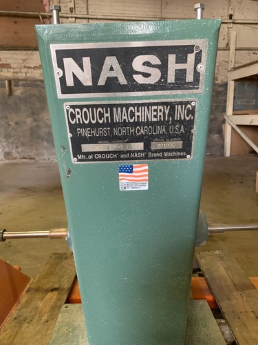 Crouch Nash 180 Double Arbor Sander with buffing pads in excellent ...