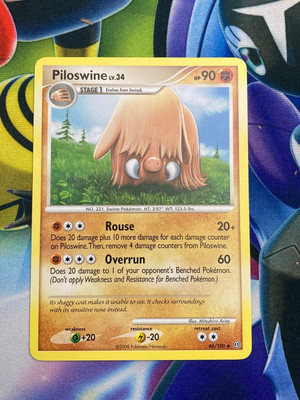 Piloswine Pokémon TCG Stormfront 46/100 Regular Uncommon Fighting LP | eBay