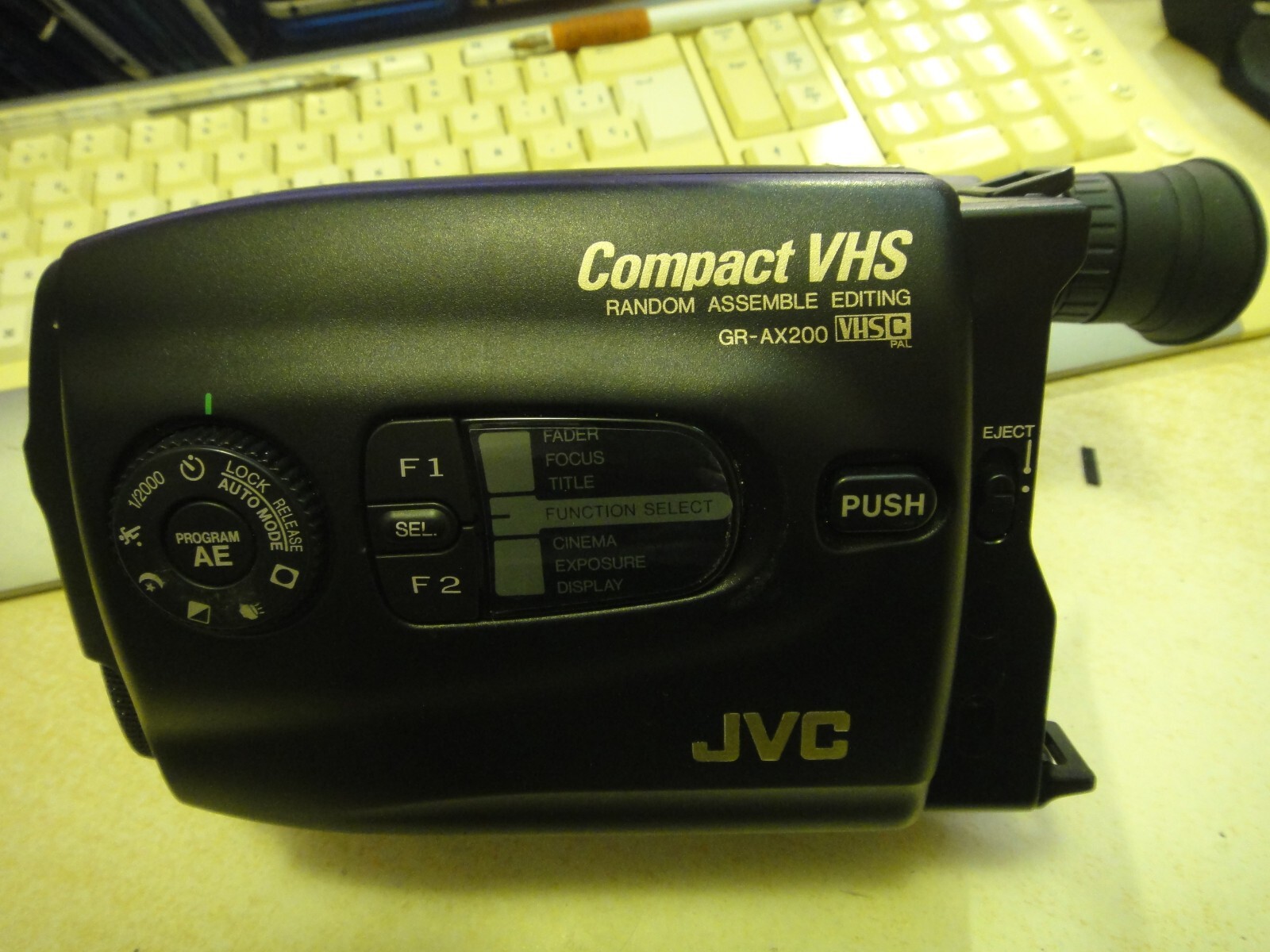 jvc videomovie gr-ax200eg sin bateria sin probar para piezas | eBay