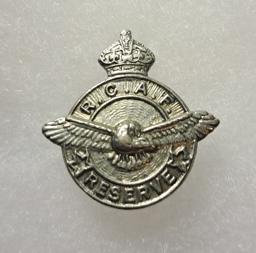 RCAF Vintage Royal Canadian Air Force Reserve Lapel Pin Maker Breadner ...