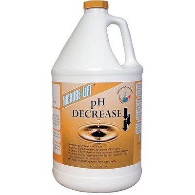 Microbe-Lift pH Decrease Water Treatment (1 gallon)-pond-water garden-down-lower | eBay