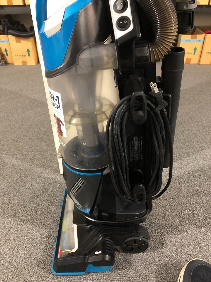 BISSELL CleanView 2043U Lift-Off Pet Upright Vacuum, Blue and Black | eBay