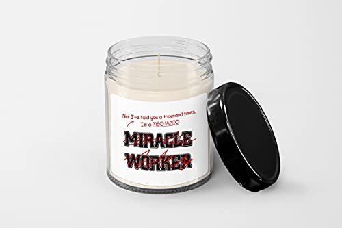 Mechanic Worker Candle - Soy Wax Candle - Hand Poured Candle | eBay