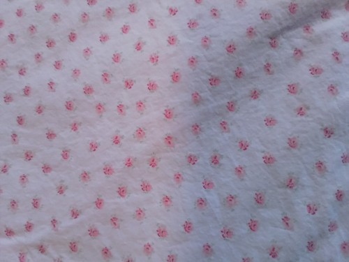 Simply Shabby Chic Mon Ami Full Sz Flat Sheet Pink Floral Cottage ...