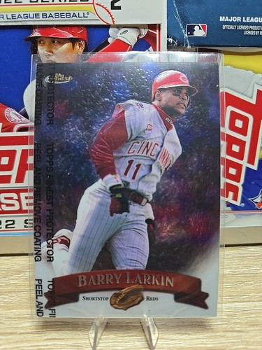 1998 Topps Finest Barry Larkin W/ Protector #231 | eBay