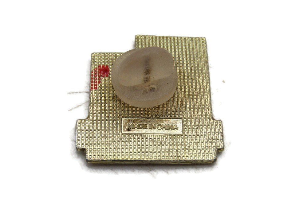 Utah Beehive State Pin Red Black & Gold Tone | eBay