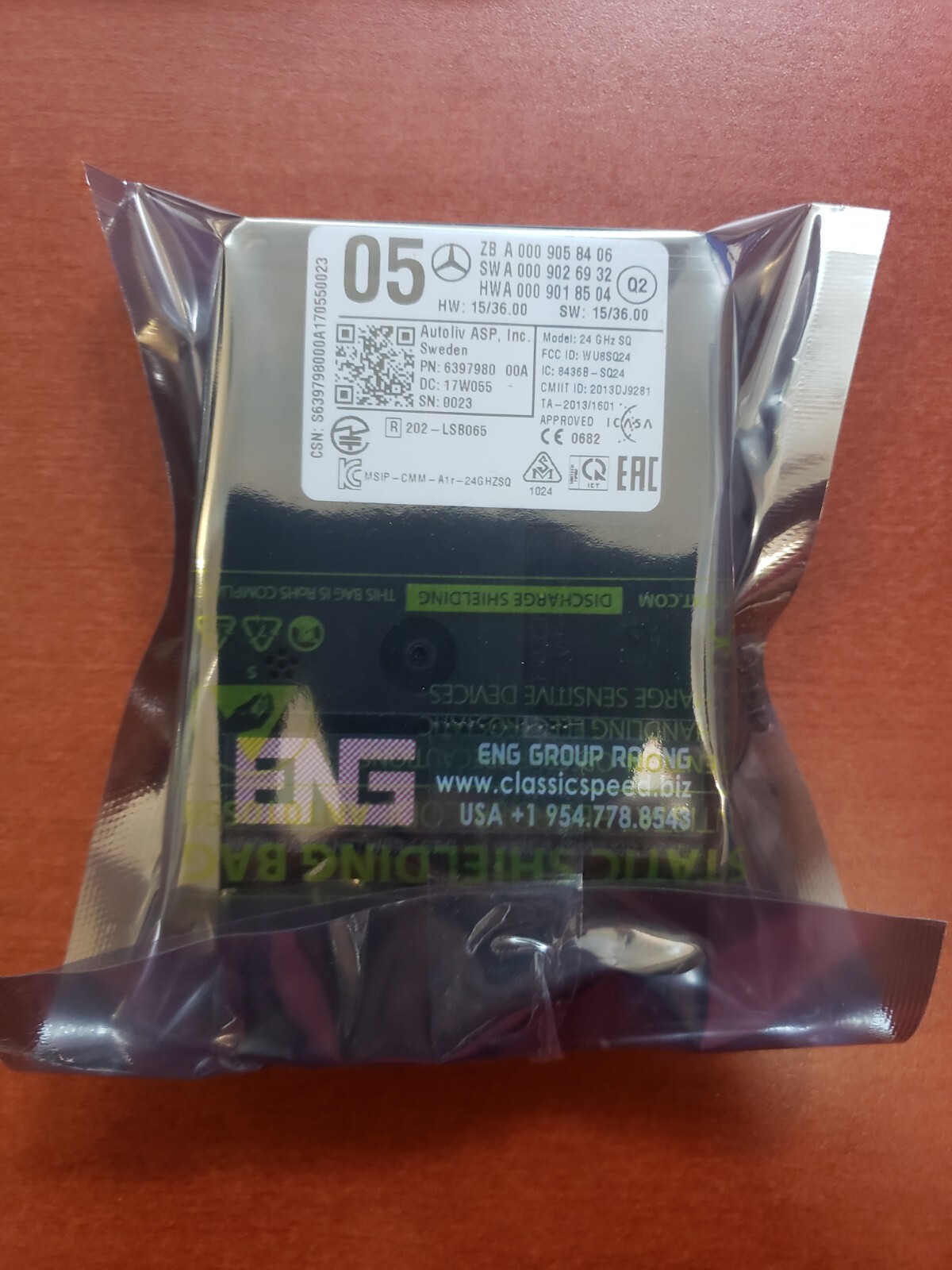 Mercedes-Benz GLA X156 Front Radar Sensor A0009052804 OEM for sale ...