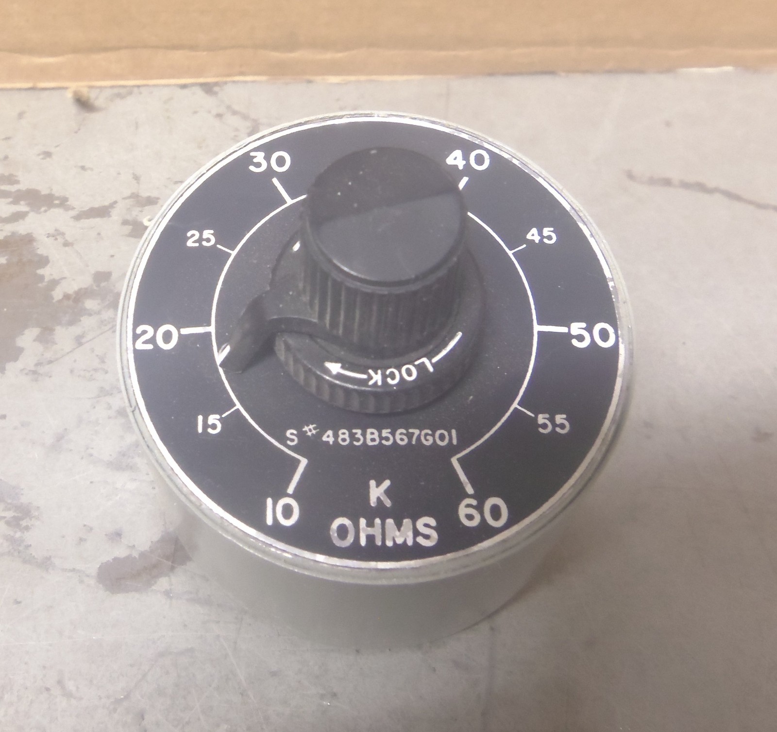 DWC - 10 to 60 K OHMS Test Jig with Bendix Connector - P/N: 659C678G02 ...