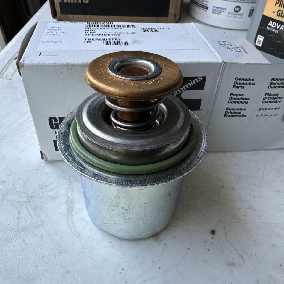 Original Cummins Thermostat 6305290 | eBay