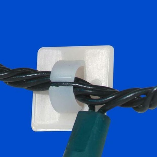 Premier Mini Cable Clips With Adhesive Pads - Pack of 24 (AC03078) for ...