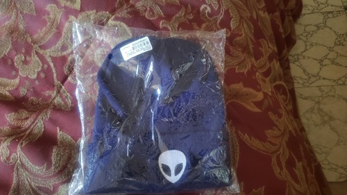 Alien Beanie Hat Brand New Sealed Navy Blue | eBay