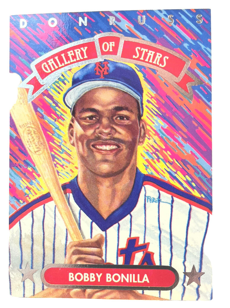1992 Leaf Donruss Gallery Of Stars Bobby Bonilla Card #GS-1 New York ...