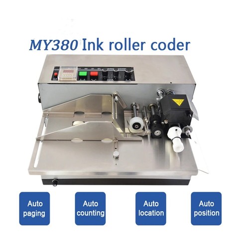 MY-380 Solid Ink Date Coding Machine Coding Machine Date Coder Semi Automatic | eBay