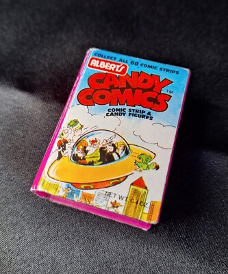 Vintage 1984 Alberts CANDY COMICS Container bubble gum Popeye the ...