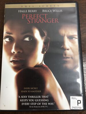 Perfect Stranger (DVD, 2007, Full Frame) B 43396194786| eBay