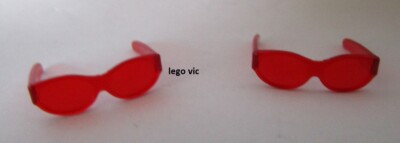Lego sc004 x2 Scala Sunglasses Tr Red Lunette de Soleil tr Rouge 3143 ...