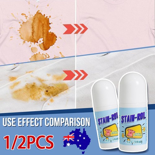 Magic Stain Remover-Rolling Bead, Removal Portable Emergency Stain No ...