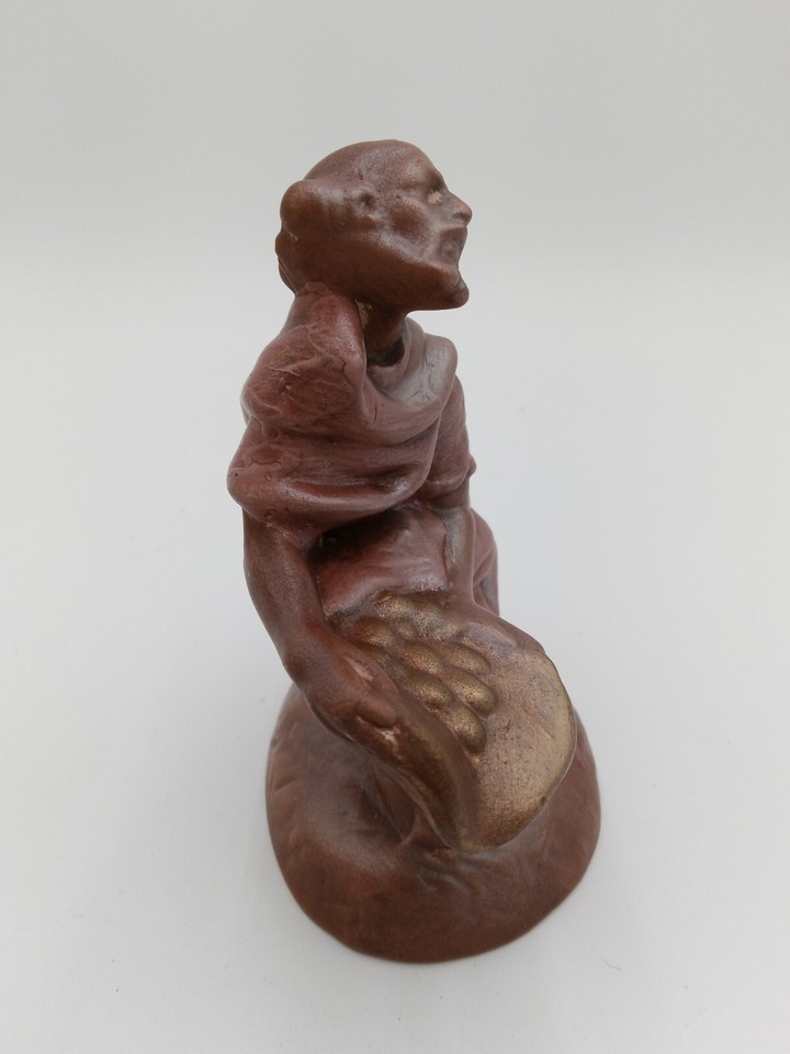 Ceramic Mold Man On Knees Vintage | eBay