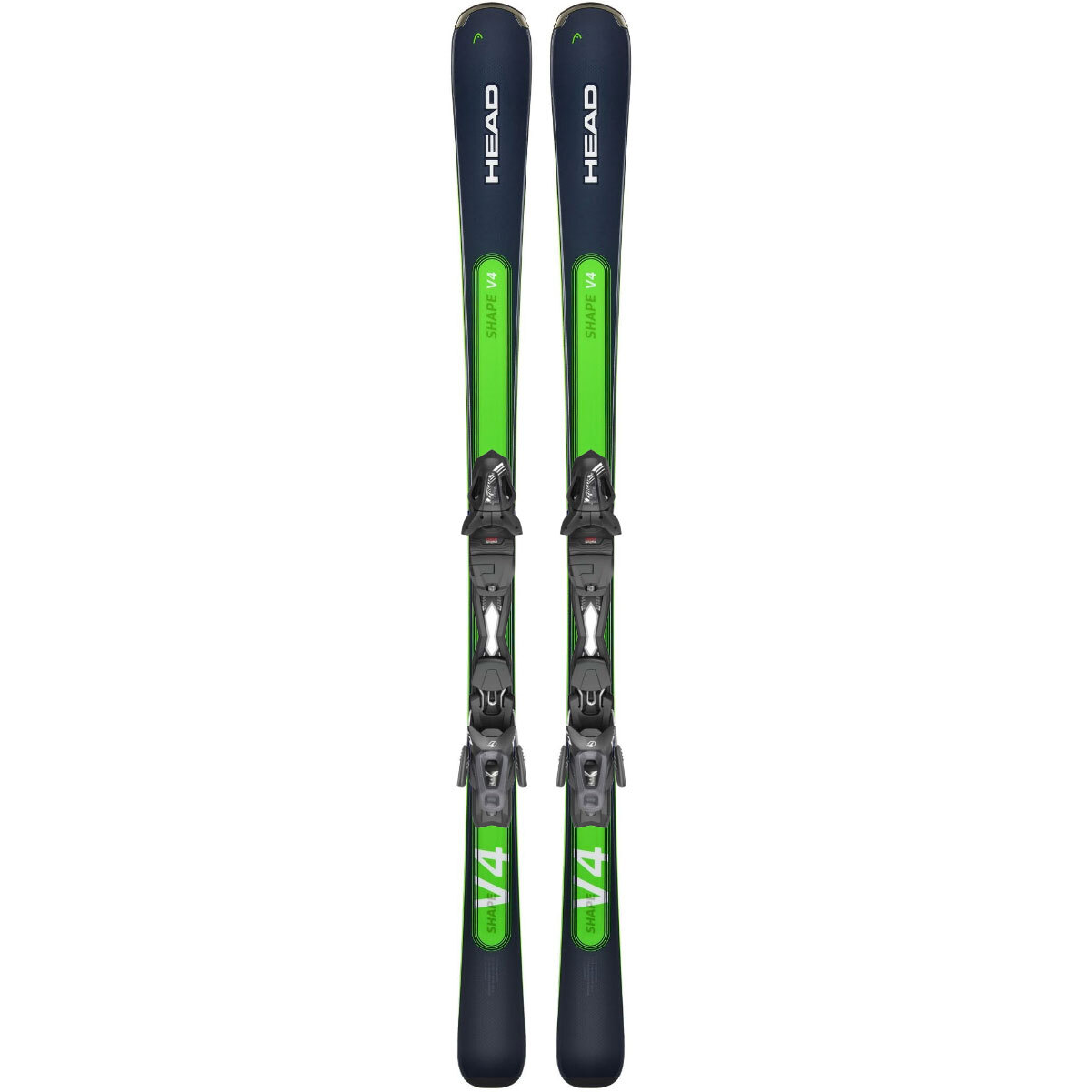HEAD Shape V4 AMT-PR Performance Dark Blue/Green Skis, PR 10 GW PROMO ...