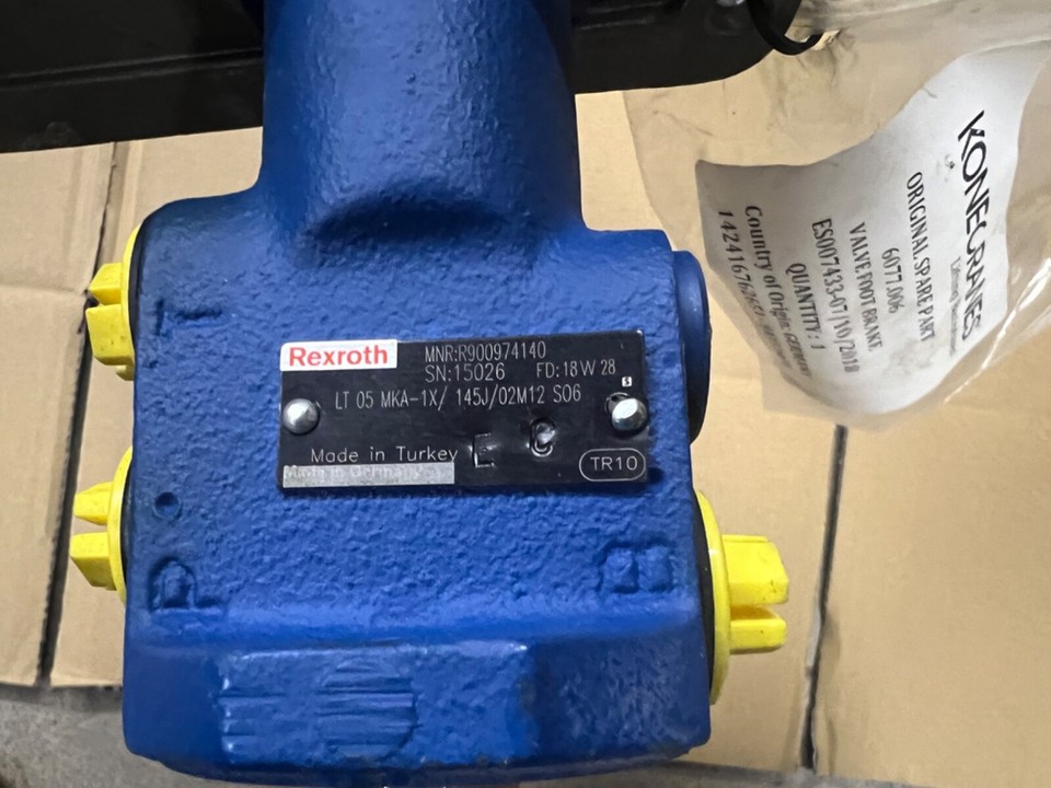 KONECRANES REXROTH FOOT BRAKE VALVE PEDAL 6077.006 | eBay