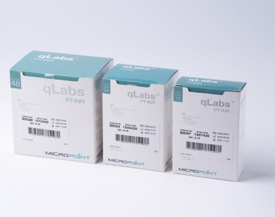 24 Strips qLabs for PT INR Self-Testing Q-3 Coagulation Expiry 1 Year ...