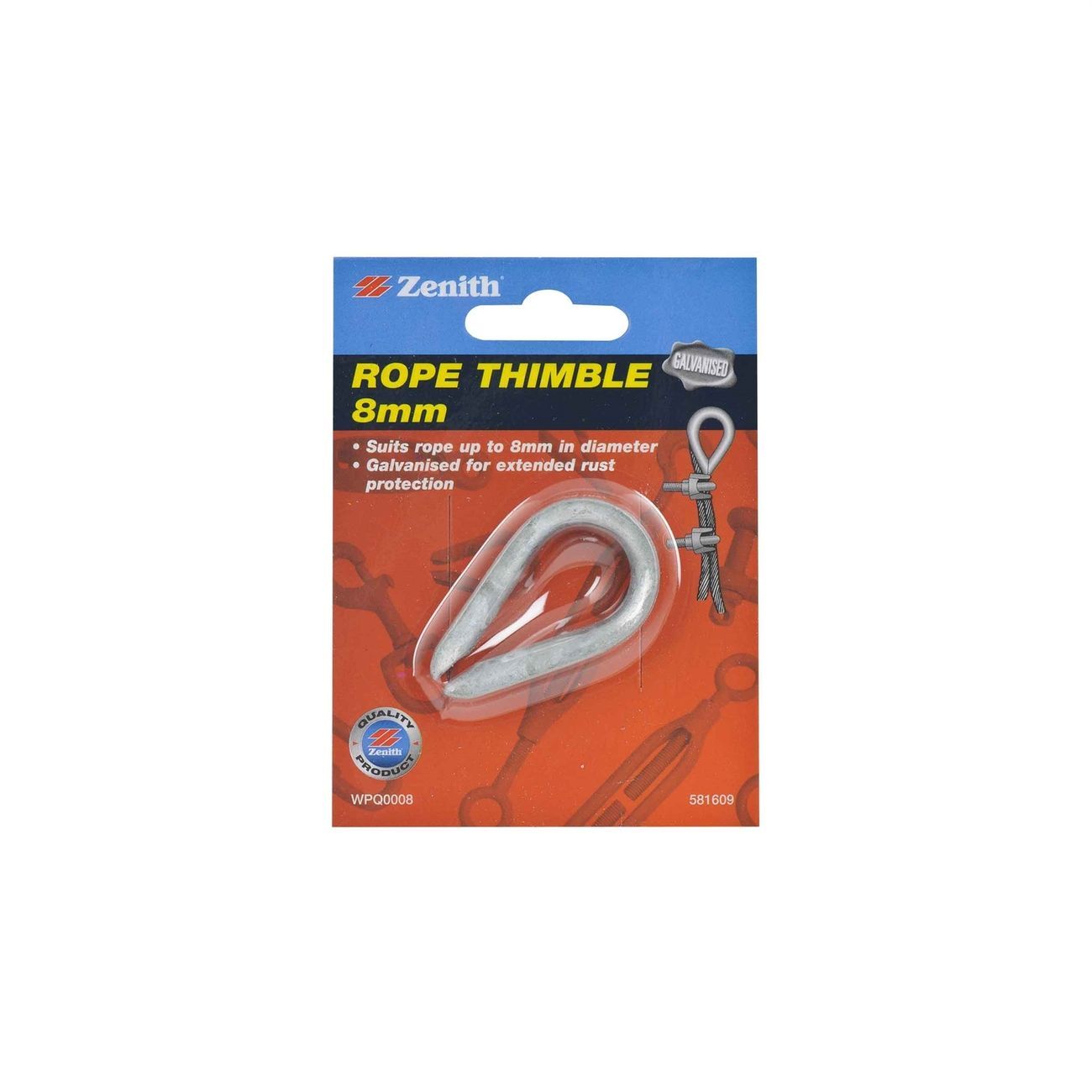 Zenith 8mm Galvanised Rope Thimble | eBay