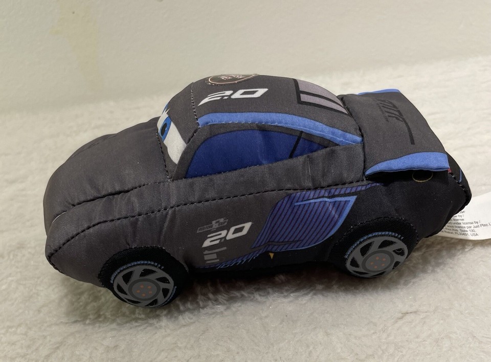 Disney Pixar Cars 3 Talking Plush 7” Jackson Storm Grey Toy Race Car ...