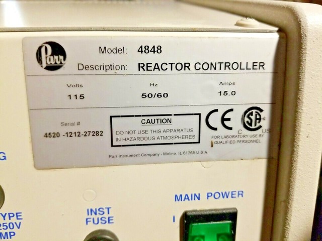 G174622 Parr 4848 Reactor Controller for sale online | eBay
