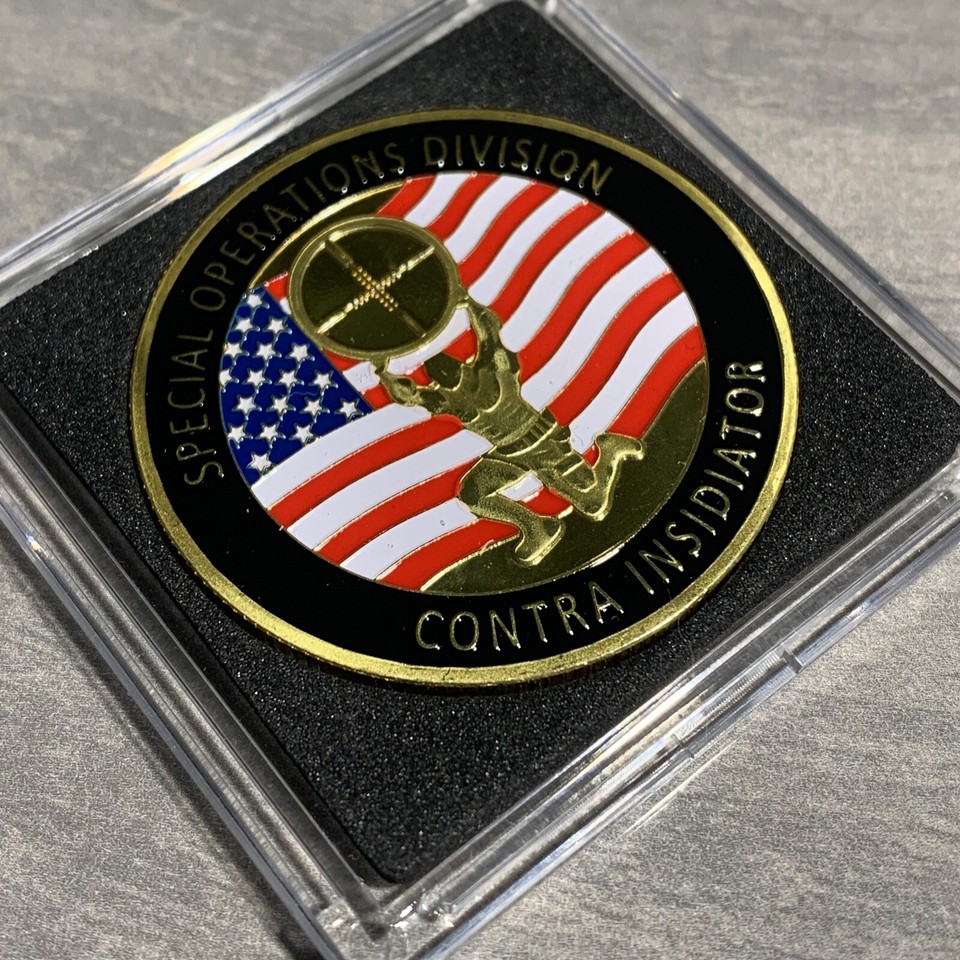 United States SECRET SERVICE-COUNTER SNIPER Team Challenge Coin USSS ...