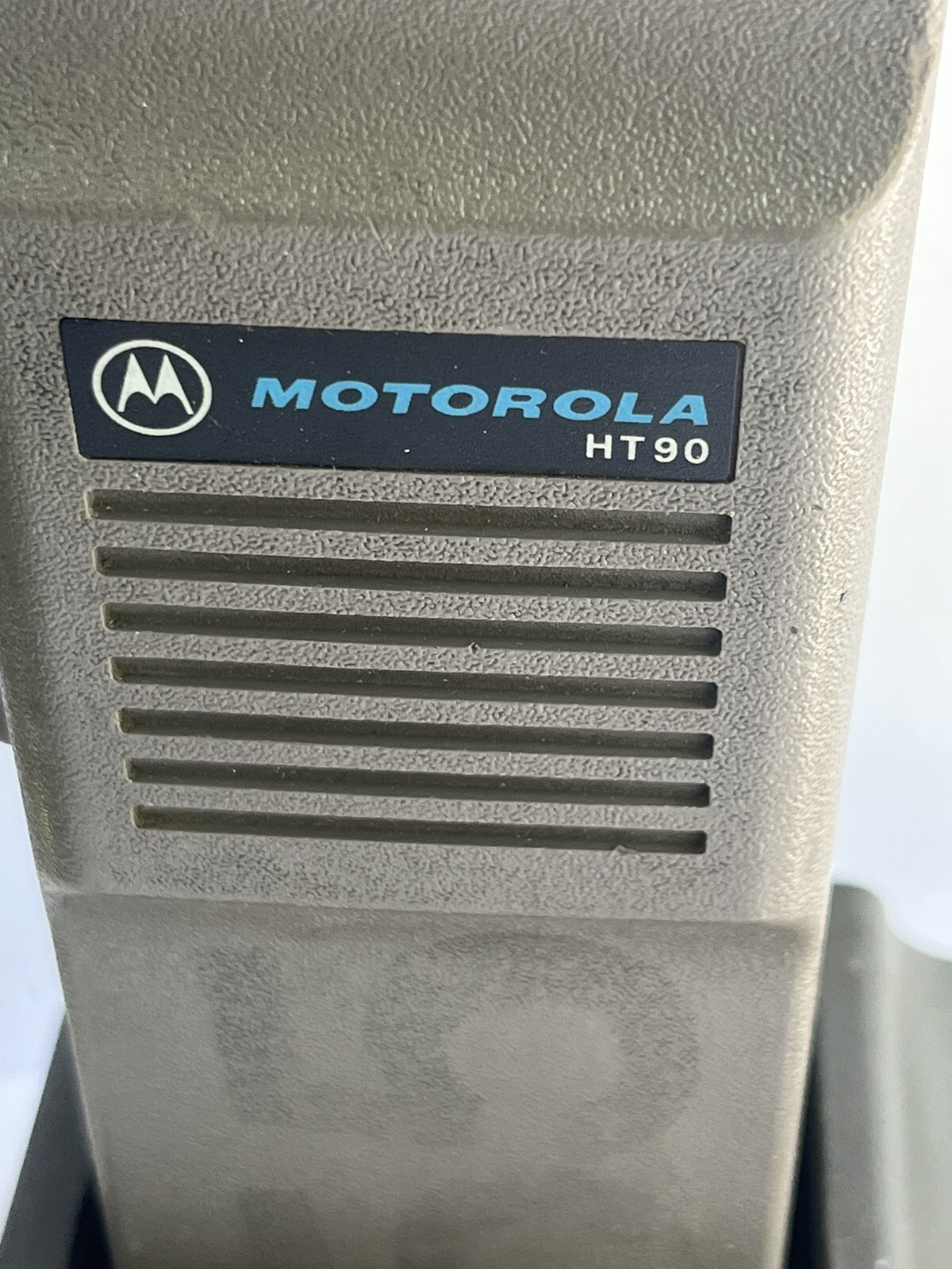 Vintage MOTOROLA HT-90 WALKIE TALKIE TWO-WAY RADIO/WITH CHARGER STAND ...