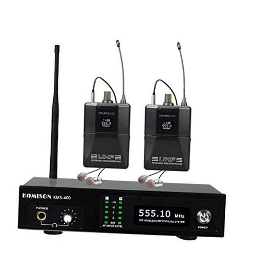 UHF Mono Wireless in Ear Audio Monitor System, IEM System, Operation ...