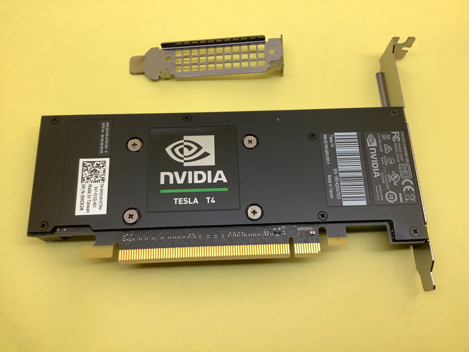 NVIDIA Tesla T4 16GB GDDR6 PCIE GPU Graphics Accelerator Card w/ both ...