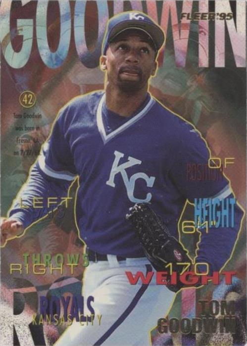 1995 Fleer Update - Tom Goodwin #U-46 for sale online | eBay