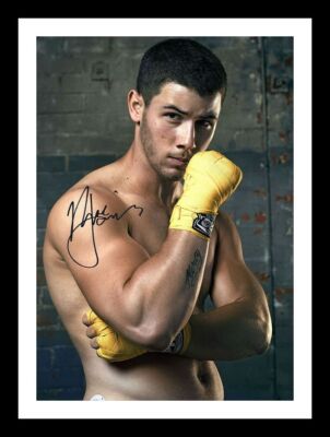 Nick Jonas Autograph Signed & Framed Photo | eBay UK