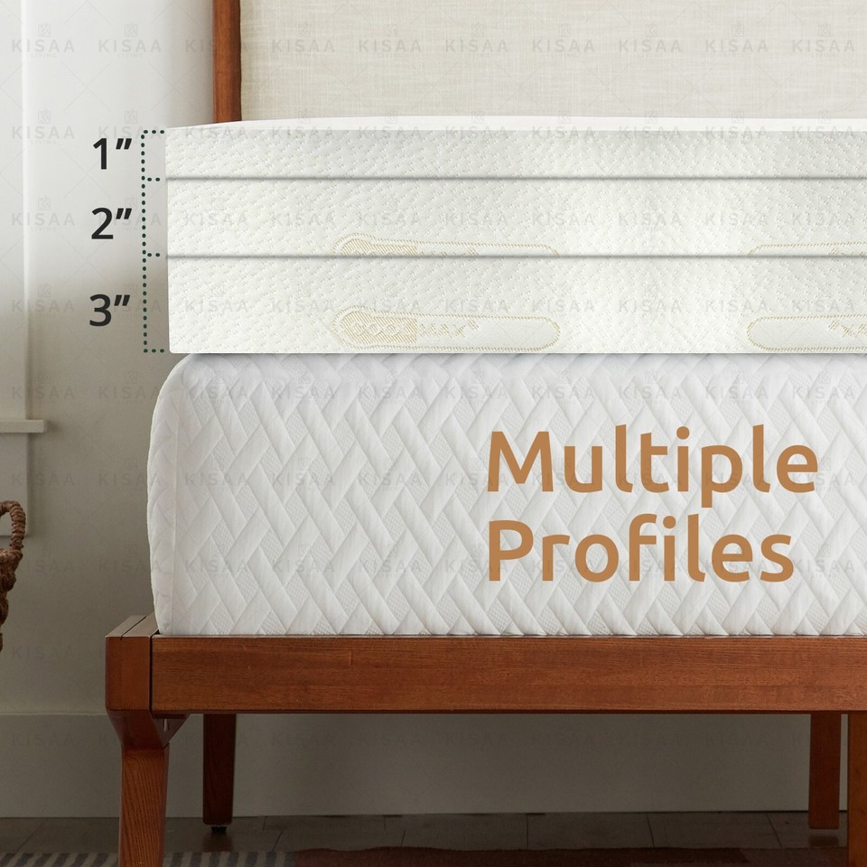 CoolMax Mattress Topper Cover - Breathable Cooling Fabric - ONLY COVER ...